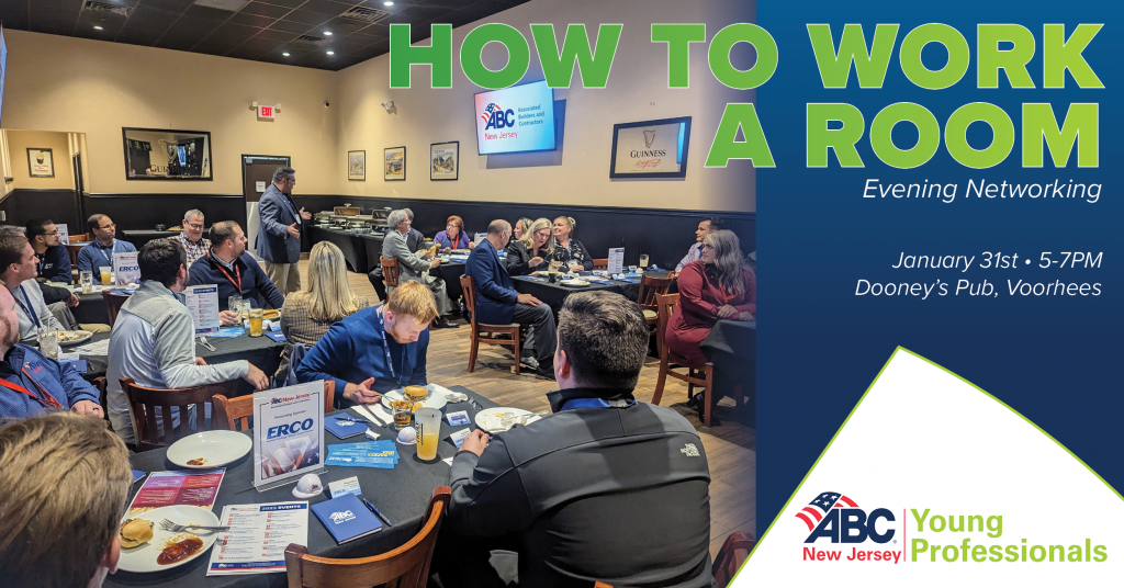 How to Work a Room Evening Networking - ABC-NJ